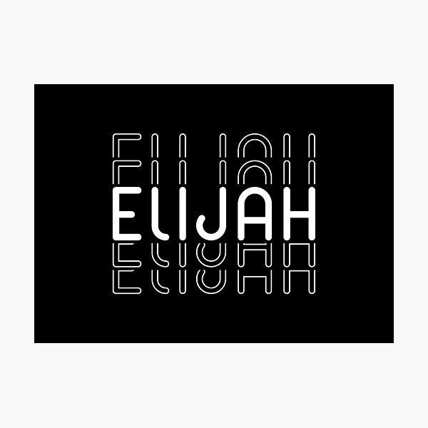 Elijah Tattoo Fonts For Names
