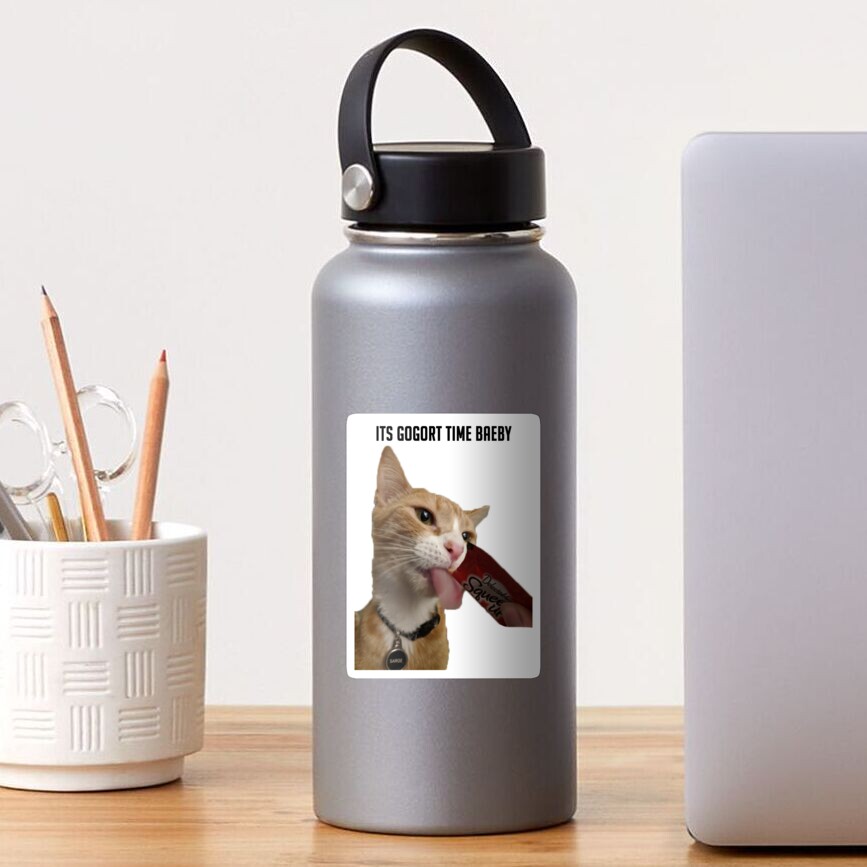 "It's gogort time baby" Sticker by sarge-the-kitty | Redbubble