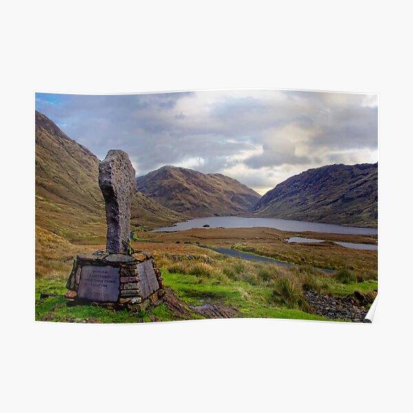 "Doolough Tragedy Cross in Co.Mayo Ireland." Poster by MickBourke ...