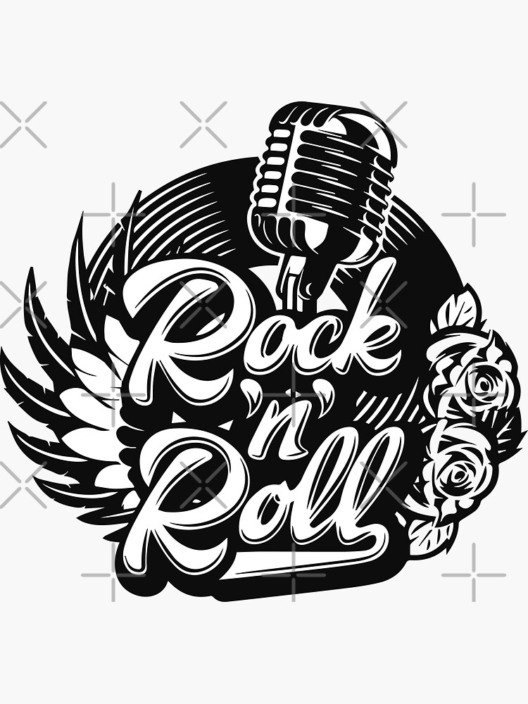 "Rock 50s Rockabilly Music Rock and Roll Vintage Rocker 60s 70s ...