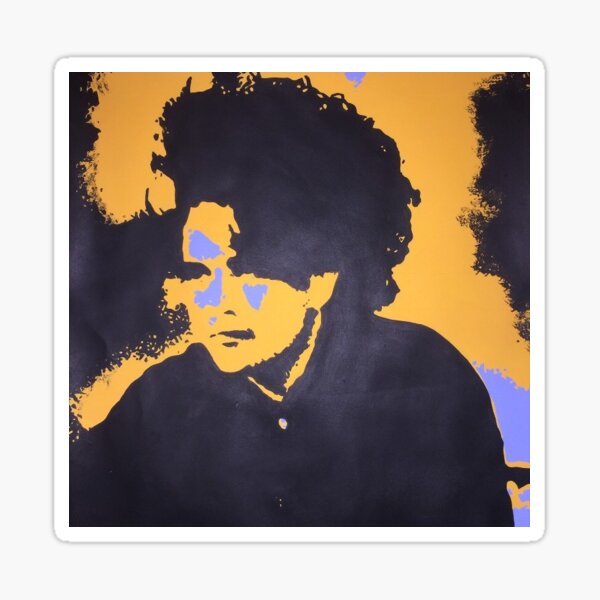"robert smith art print" Sticker by glorider | Redbubble