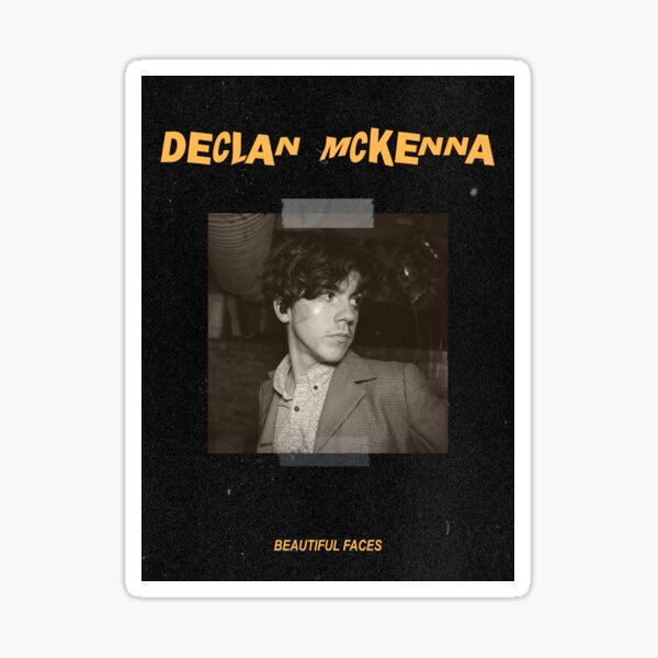 "Declan McKenna" Sticker by Retrop0lis | Redbubble