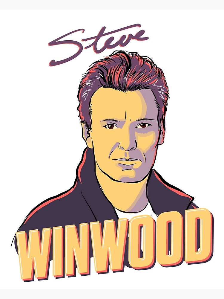 "Steve Winwood" Poster for Sale by SoftrockTees | Redbubble