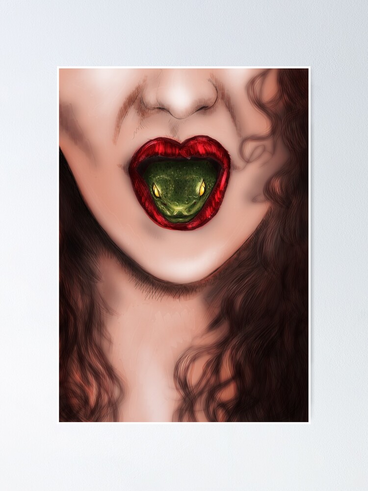 "Venomous Words" Poster for Sale by Jarrod44 | Redbubble