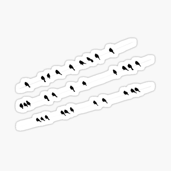 "Party Line" Sticker by cjgraves1118 | Redbubble