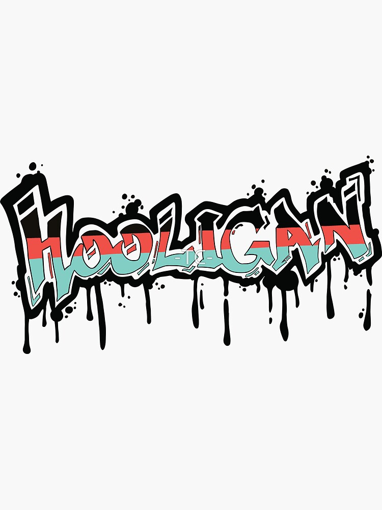 "Hooligan 2.0" Sticker for Sale by -TC- | Redbubble