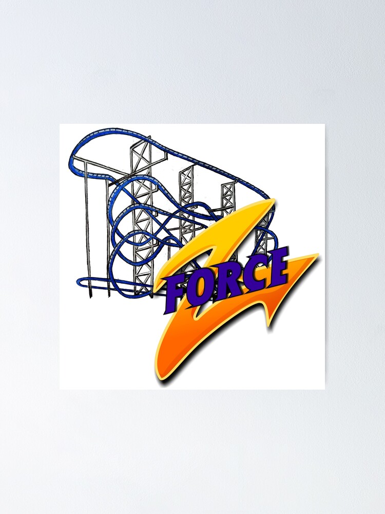 "Z Force Drawing Design" Poster by carowindsfanson | Redbubble