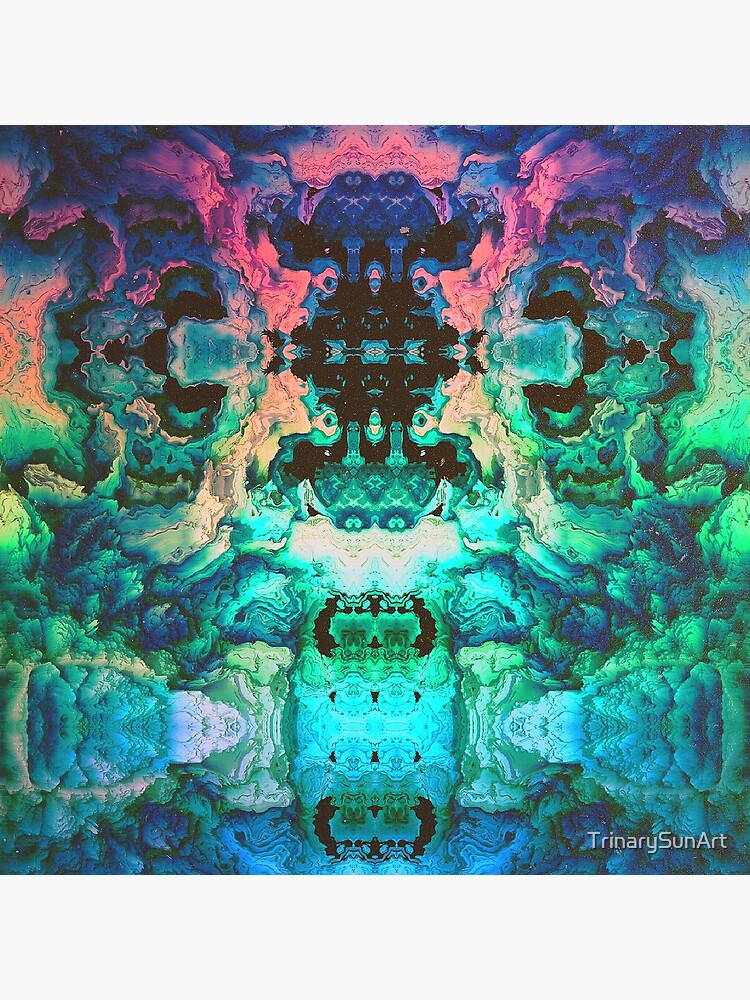 "Polychrome" Poster by TrinarySunArt | Redbubble