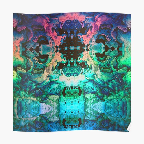 "Polychrome" Poster by TrinarySunArt | Redbubble