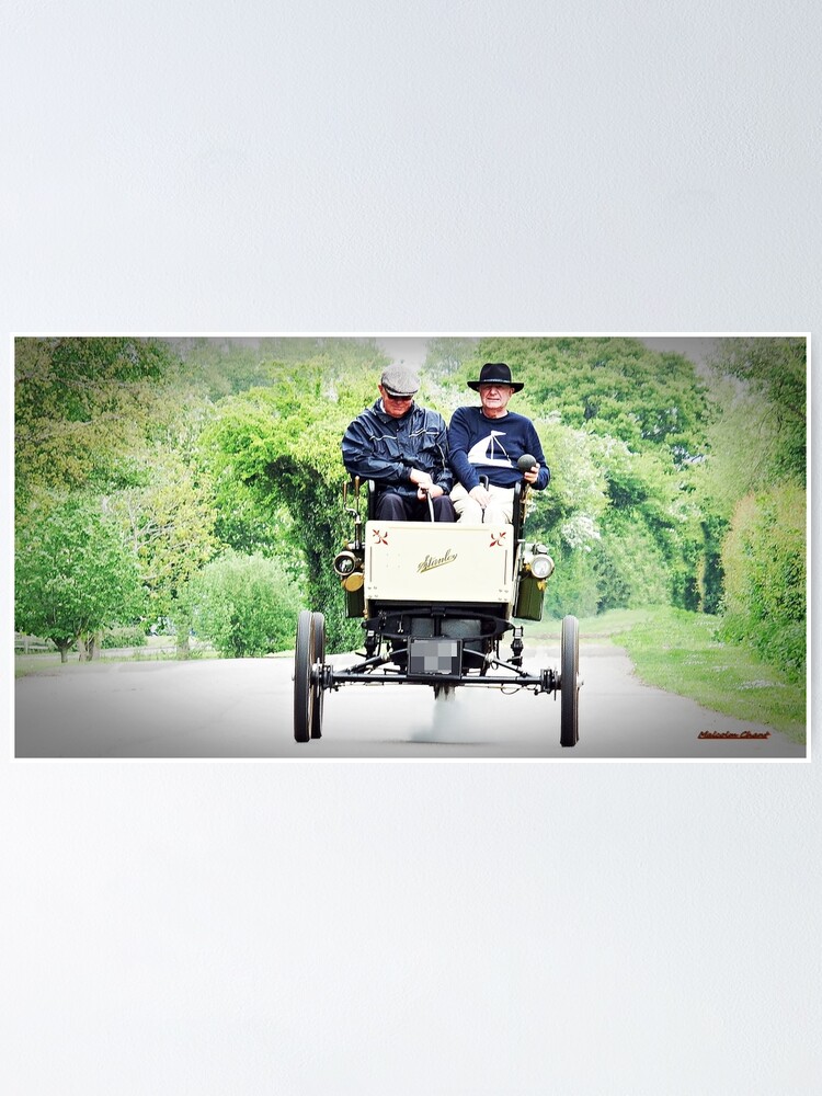 " My First Steam Car" Poster by mrcoradour | Redbubble