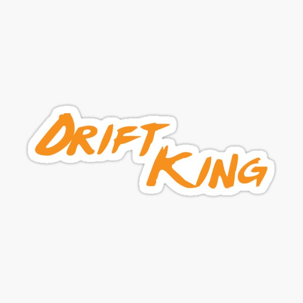 Drift King Stickers | Redbubble