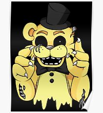 Golden Freddy Posters | Redbubble
