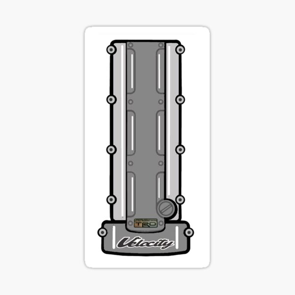 "2JZ ENGINE" Sticker for Sale by TOMX5 | Redbubble