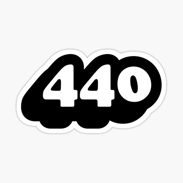 "Cleveland, OH 440 - Black" Sticker by dustlight | Redbubble