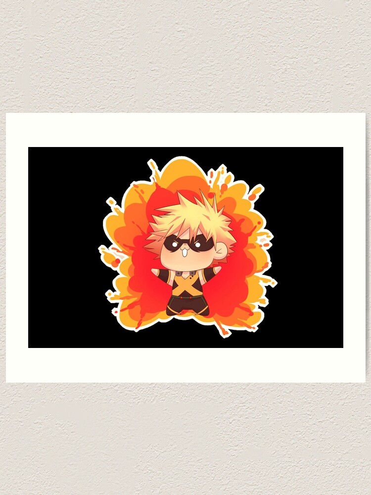 "Cute Bakugo" Art Print for Sale by Lumyoss | Redbubble