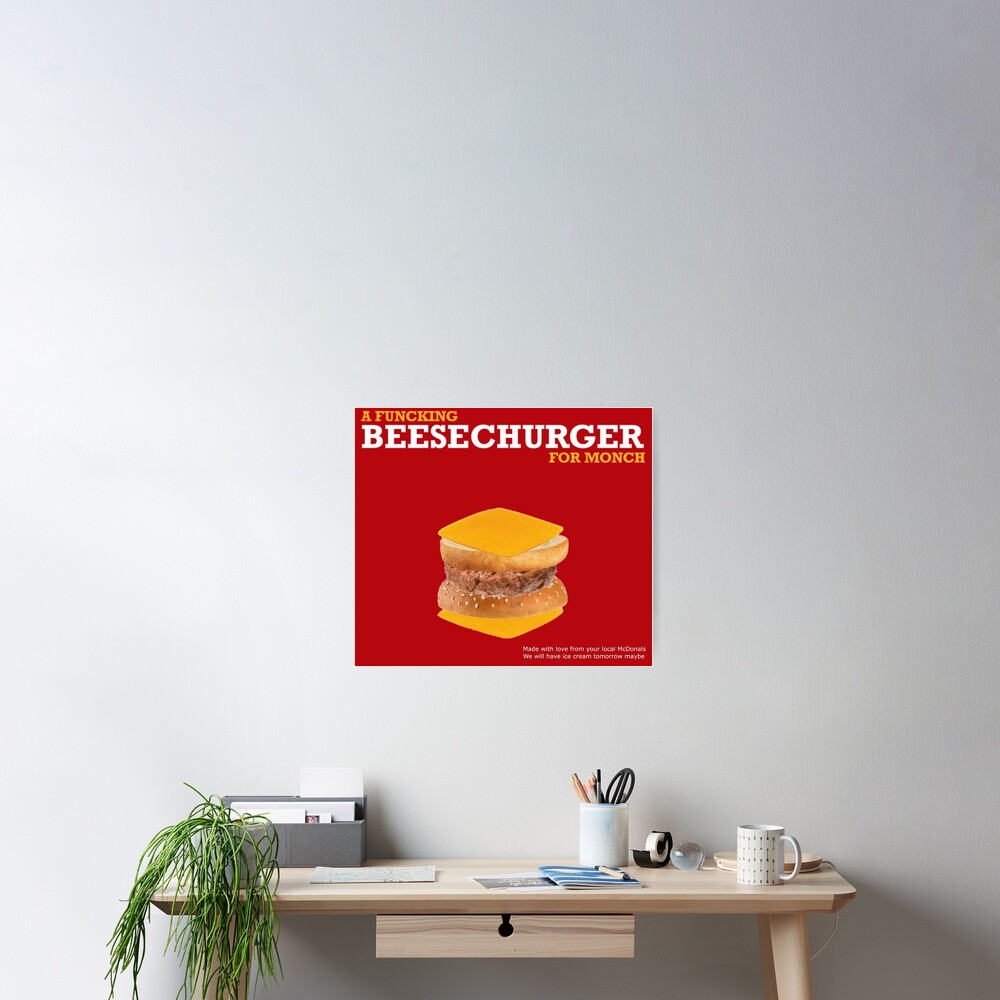 "Beesechurger" Poster for Sale by ElAitch | Redbubble