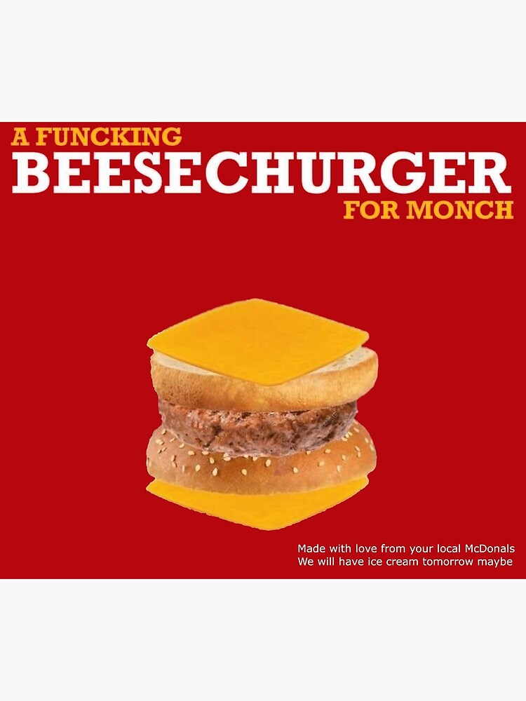 "Beesechurger" Poster for Sale by ElAitch | Redbubble