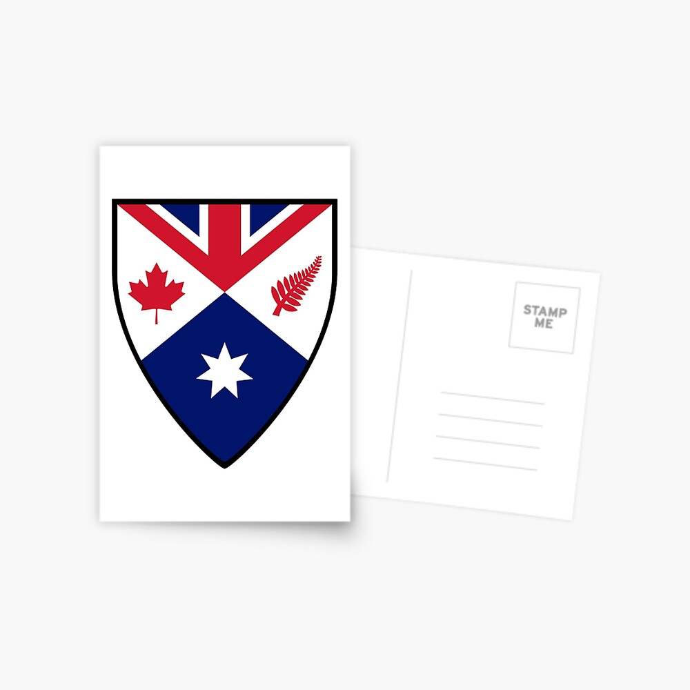 "CANZUK: Canada, Australia, New Zealand, United Kingdom (Shield Design ...