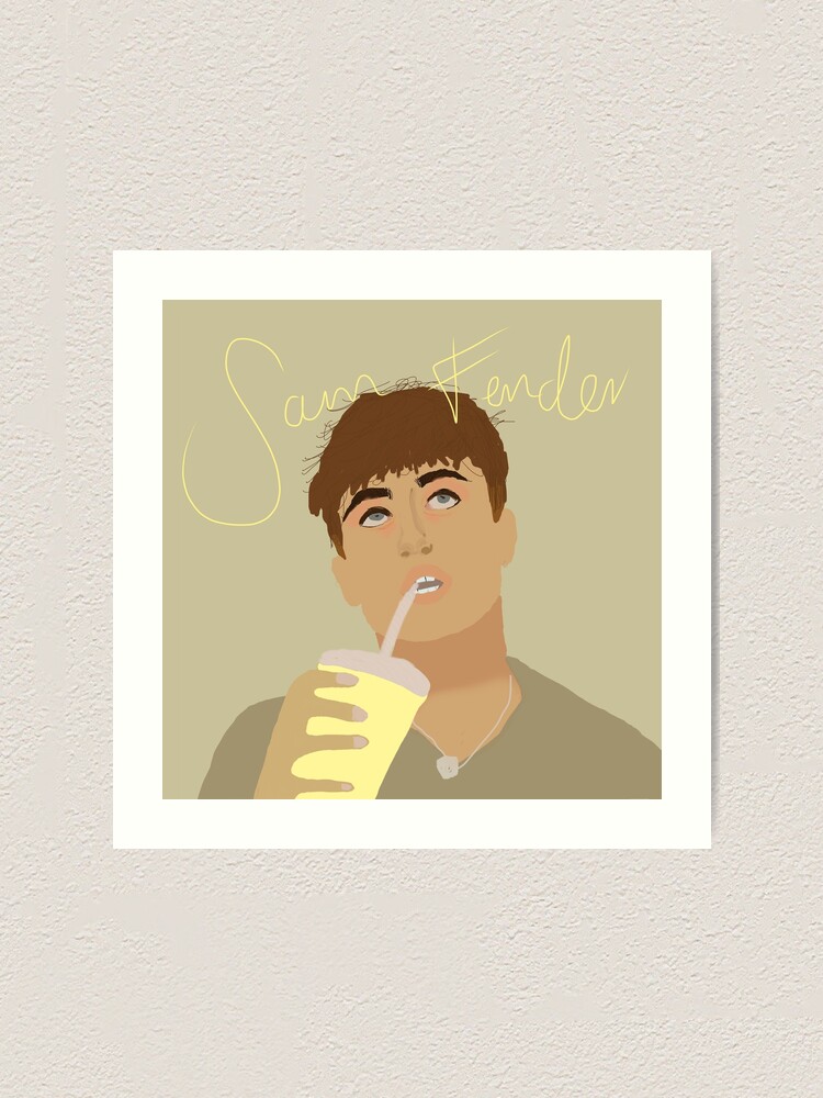 "Sam Fender " Art Print for Sale by Zaramcintosh | Redbubble