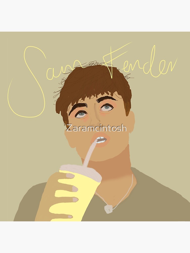 "Sam Fender " Art Print for Sale by Zaramcintosh | Redbubble