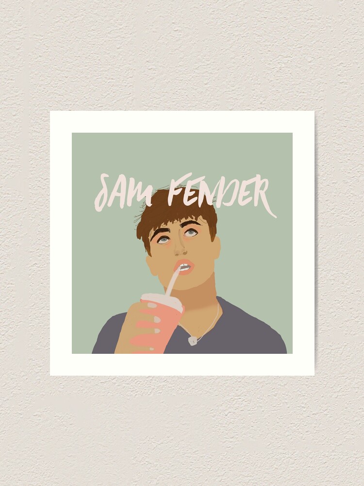 "Sam Fender Digital Art" Art Print for Sale by Zaramcintosh | Redbubble