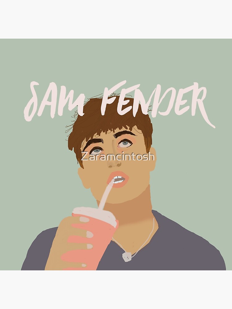 "Sam Fender Digital Art" Art Print for Sale by Zaramcintosh | Redbubble
