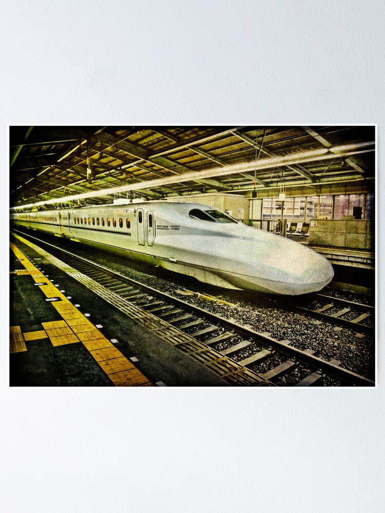 "Shin-Kobe Shinkansen" Poster for Sale by sandsurfsun | Redbubble