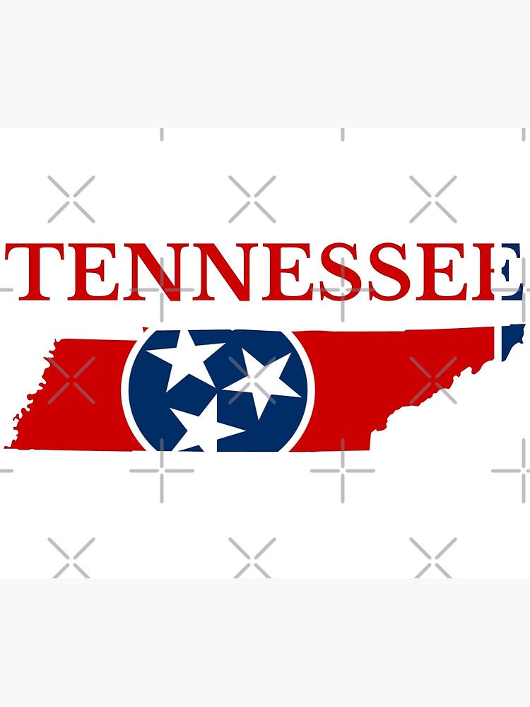 Printable Flag Of Tennessee
