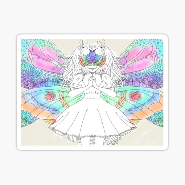 "Entomologists (Ghost and Pals) Miku" Sticker for Sale by ...
