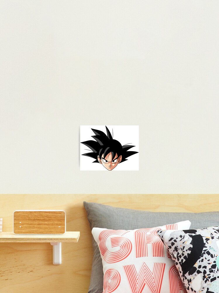 "Goku Dragon Ball Z Character Face" Photographic Print for Sale by ...