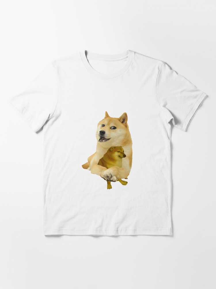 "doge cheems hug" T-shirt for Sale by moonman1232141 | Redbubble | doge ...