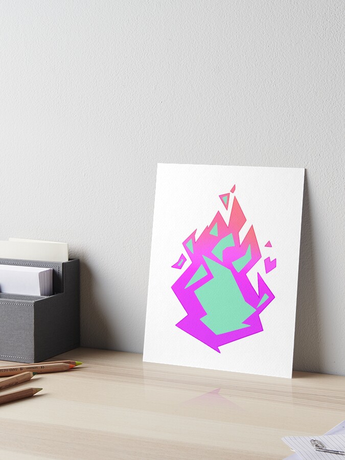 "Promare flame" Art Board Print for Sale by hellhoundm | Redbubble