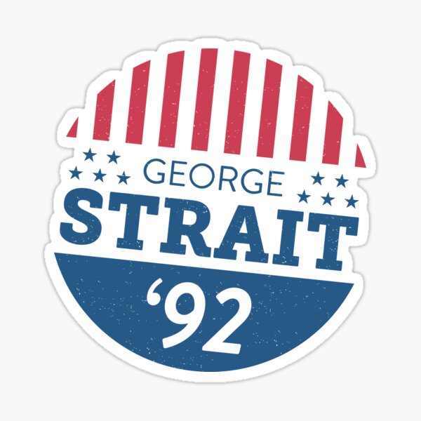 George Strait Stickers | Redbubble