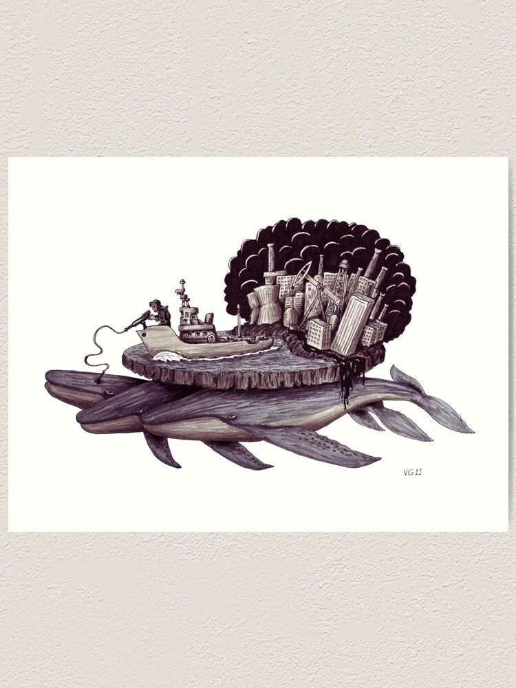 "Message to Humanity black and white pen ink surreal drawing art" Art ...