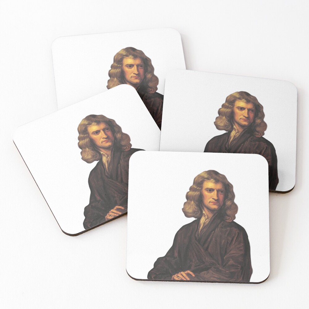 "Isaac Newton" Sticker for Sale by Annreck Wallen | Redbubble