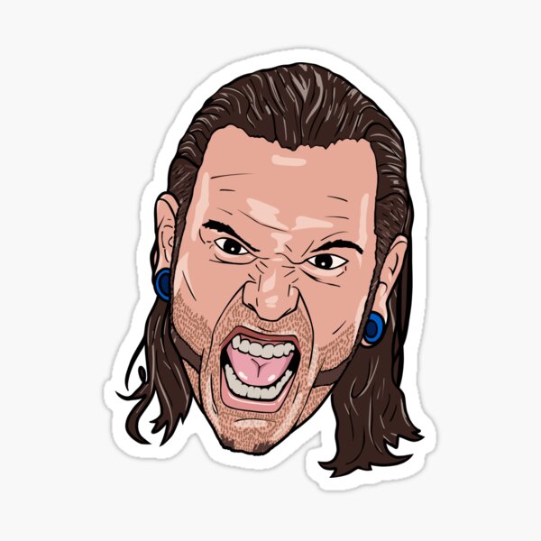 Jeff Hardy Stickers | Redbubble