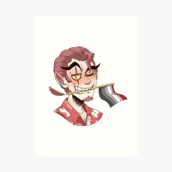 "Ramsey Rabies Pride Flag" Art Print by CuggyBuggy | Redbubble