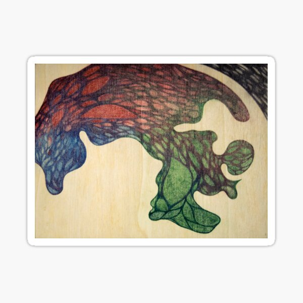 "Caught" Sticker for Sale by KirkTheKat | Redbubble