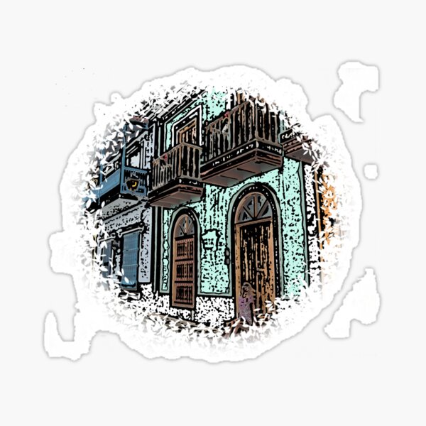 "Old San Juan Puerto Rico" Sticker by liamaris | Redbubble