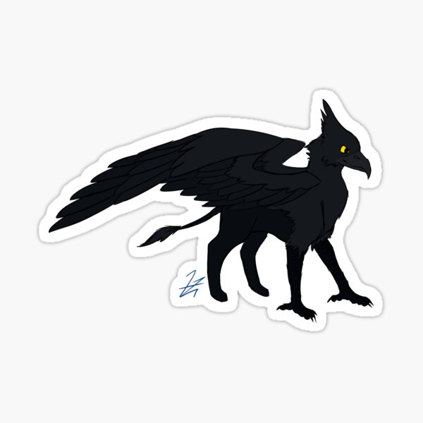 "Gryphon" Sticker for Sale by KirinQilin | Redbubble