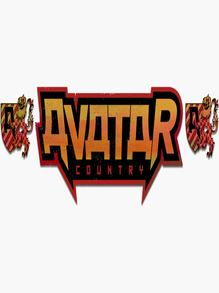 "Avatar Country" Sticker for Sale by BelieveInGhost | Redbubble