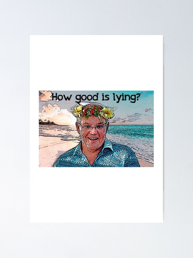 "Scomo 1" Poster by mrwonderllama | Redbubble