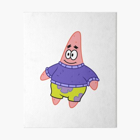 "patrick star" Art Board Print by hollandsdanvers | Redbubble