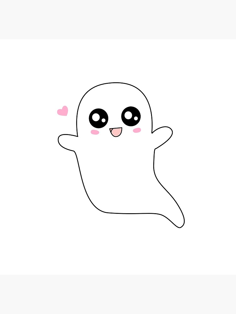 "Cute Ghost Boo" Poster for Sale by --Iris-- | Redbubble