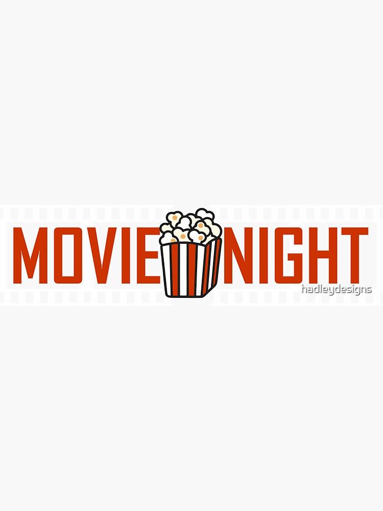 "Family Movie Night movie lover cinephile film buff" Sticker by ...