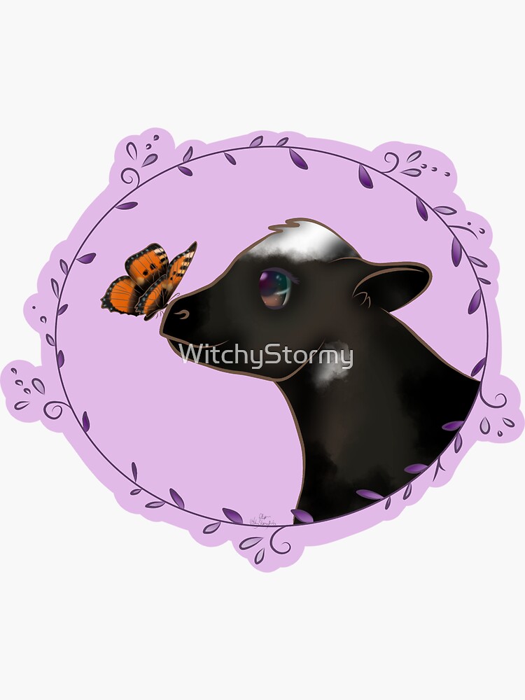 "Unlikely friends" Sticker for Sale by WitchyStormy | Redbubble
