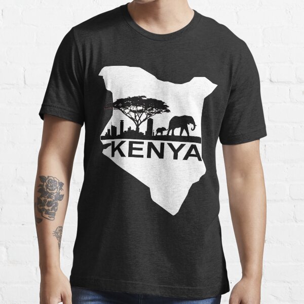 "Kenya Safaris Tshirt" T-shirt for Sale by AnthonyKuria | Redbubble ...