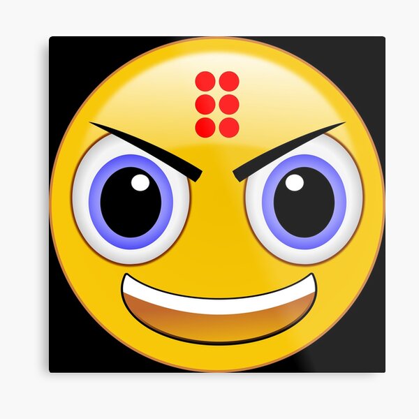 Emoticon Metal Prints | Redbubble