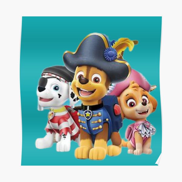 Paw Patrol Posters | Redbubble