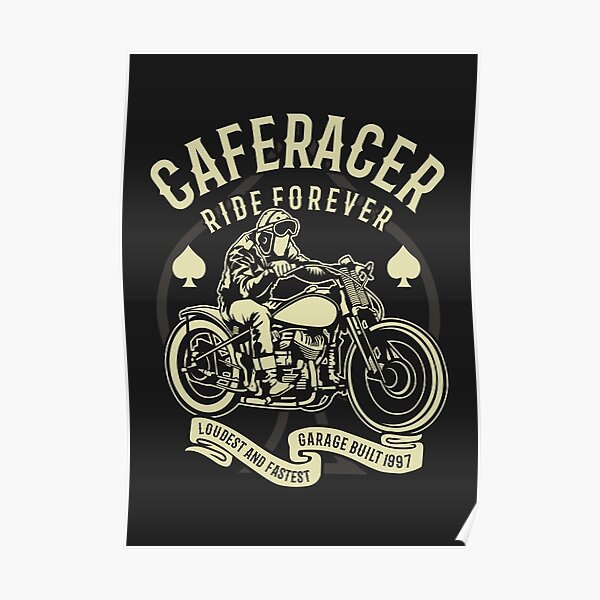 Cafe Racer Posters | Redbubble